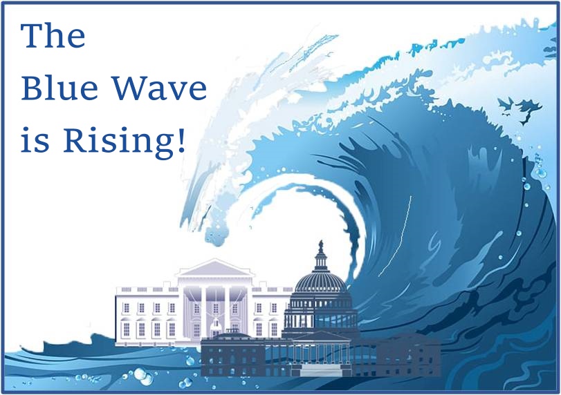 Blue Wave-text – Howard County Indivisible